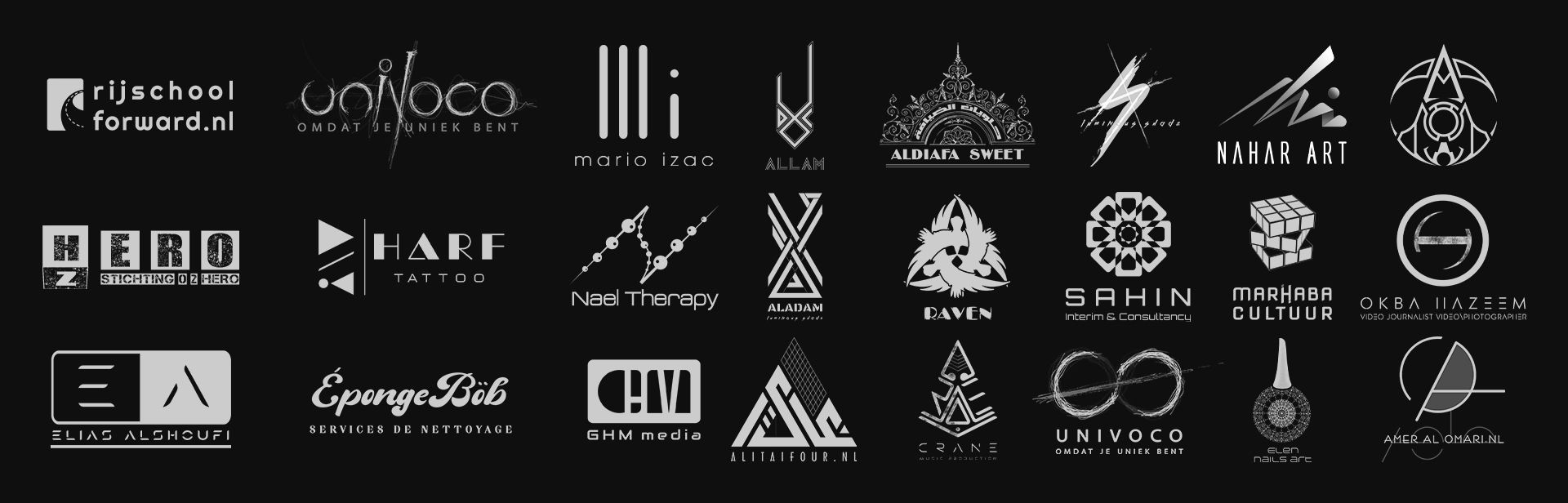 THE ESSENCE OF LOGOS & VISUAL IDENTITIES