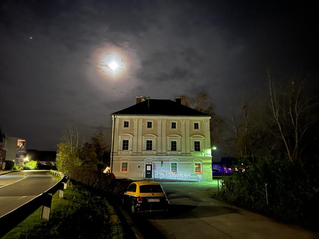 Laternenfest mit vielen Lichtern