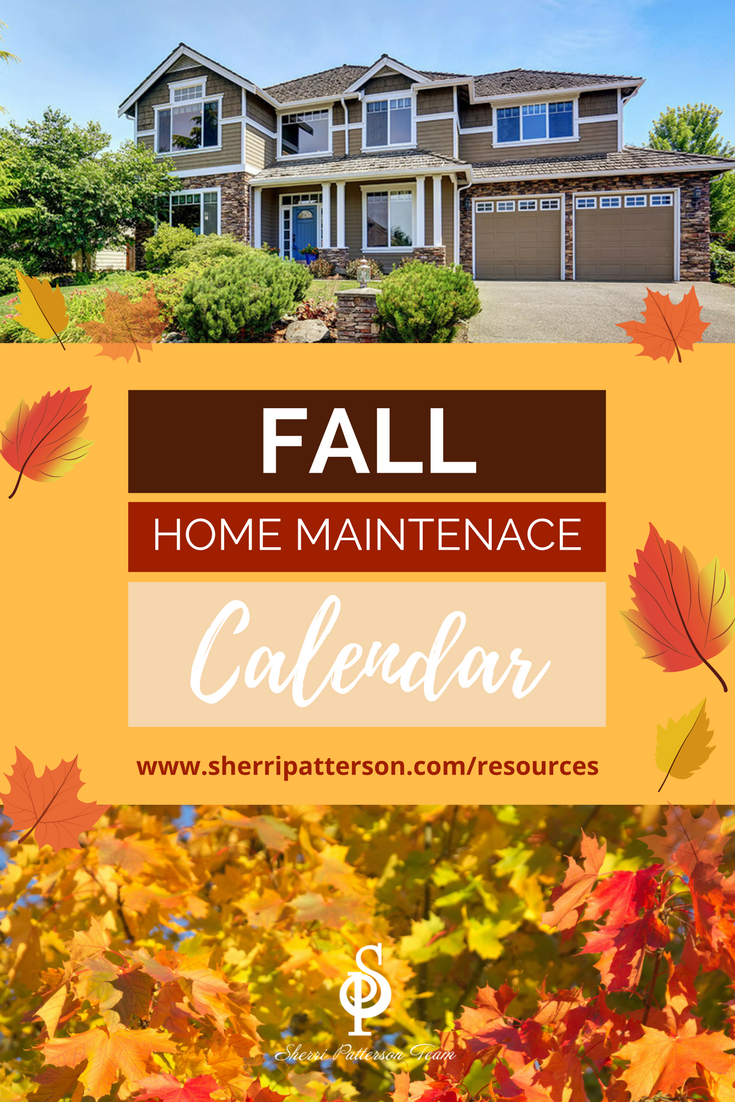 Fall Maintenance Calendar