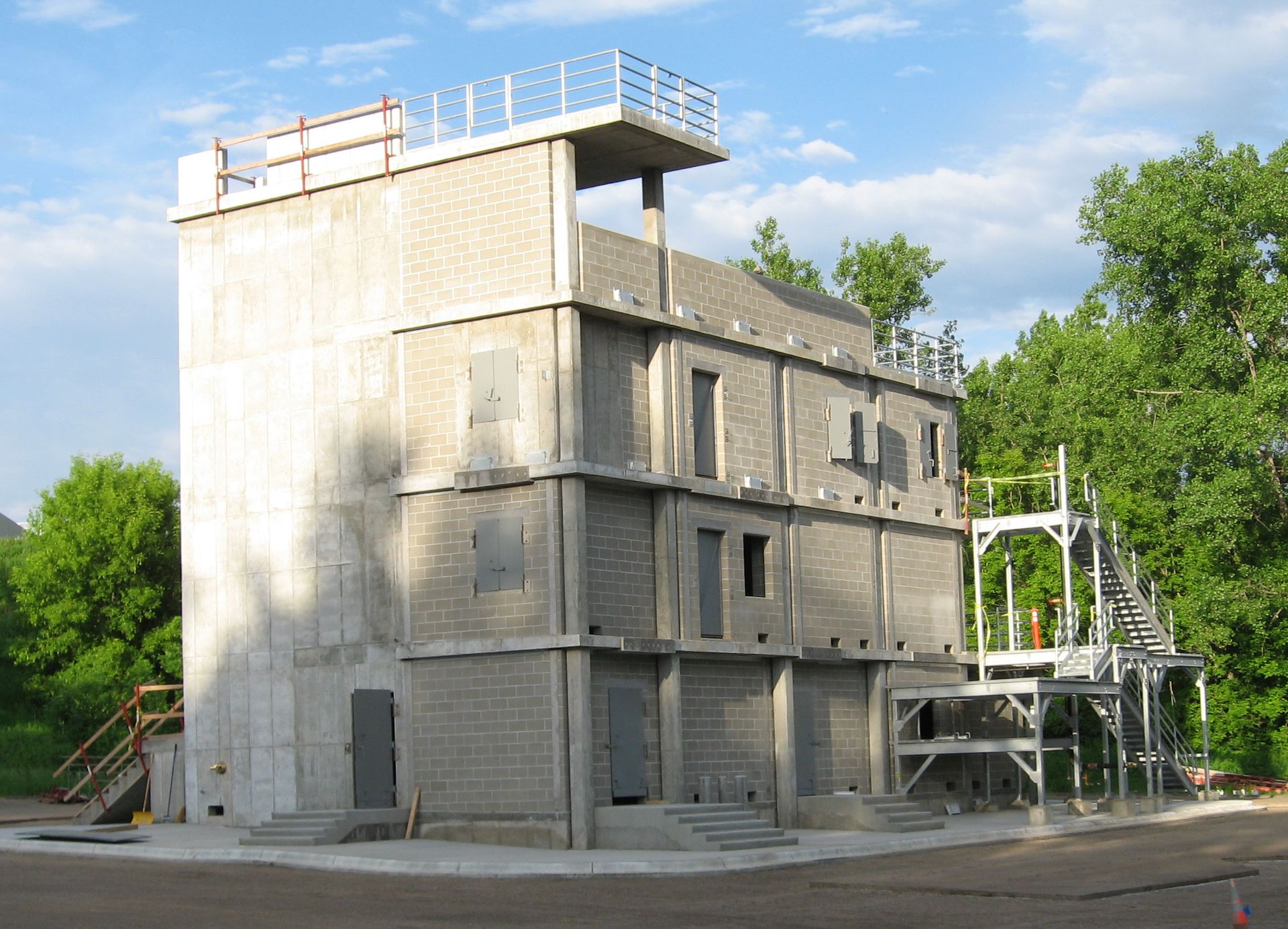 Live Fire Training Structures