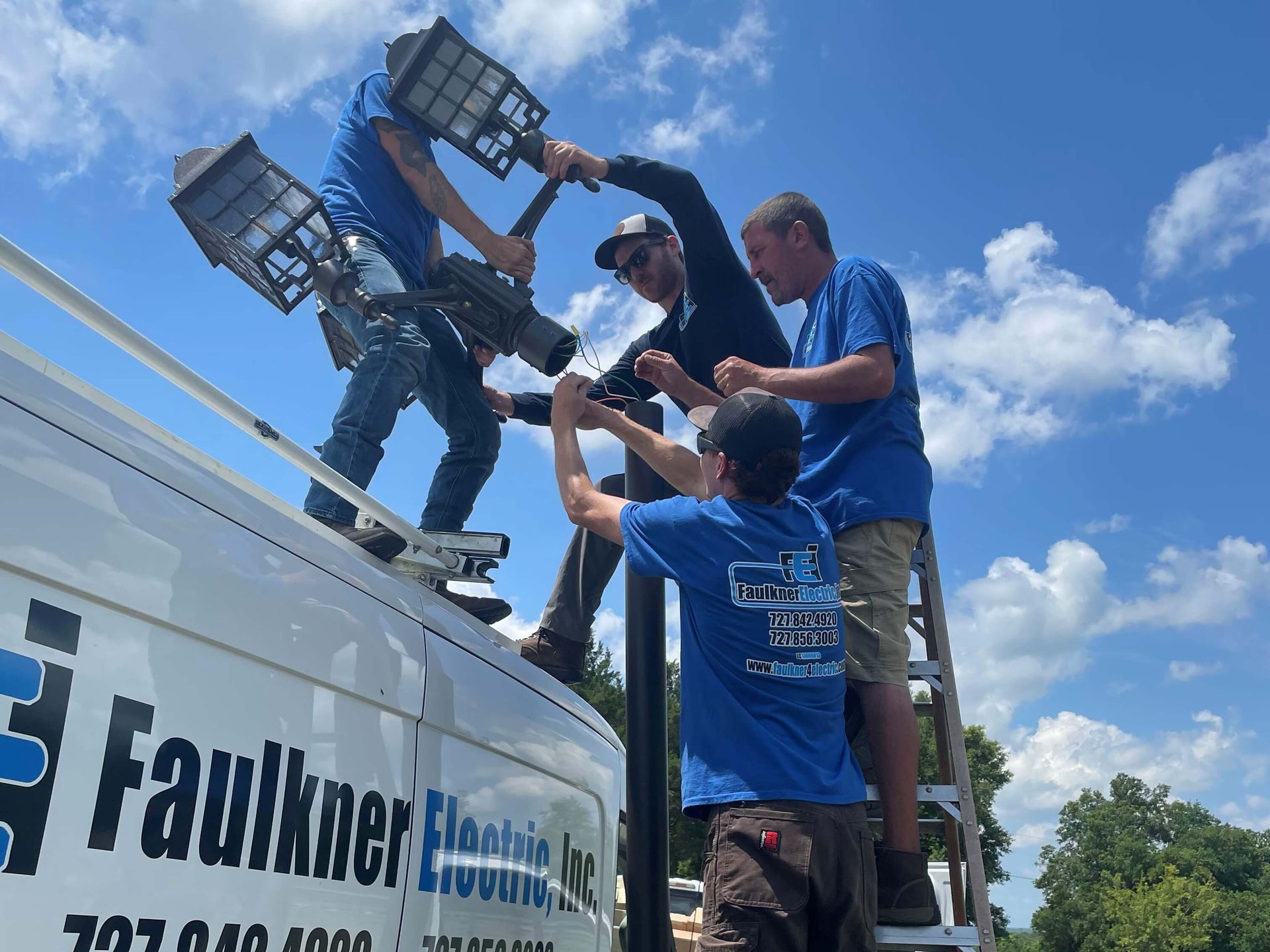 Our Work – Expert Electrical Services | Faulkner Electric