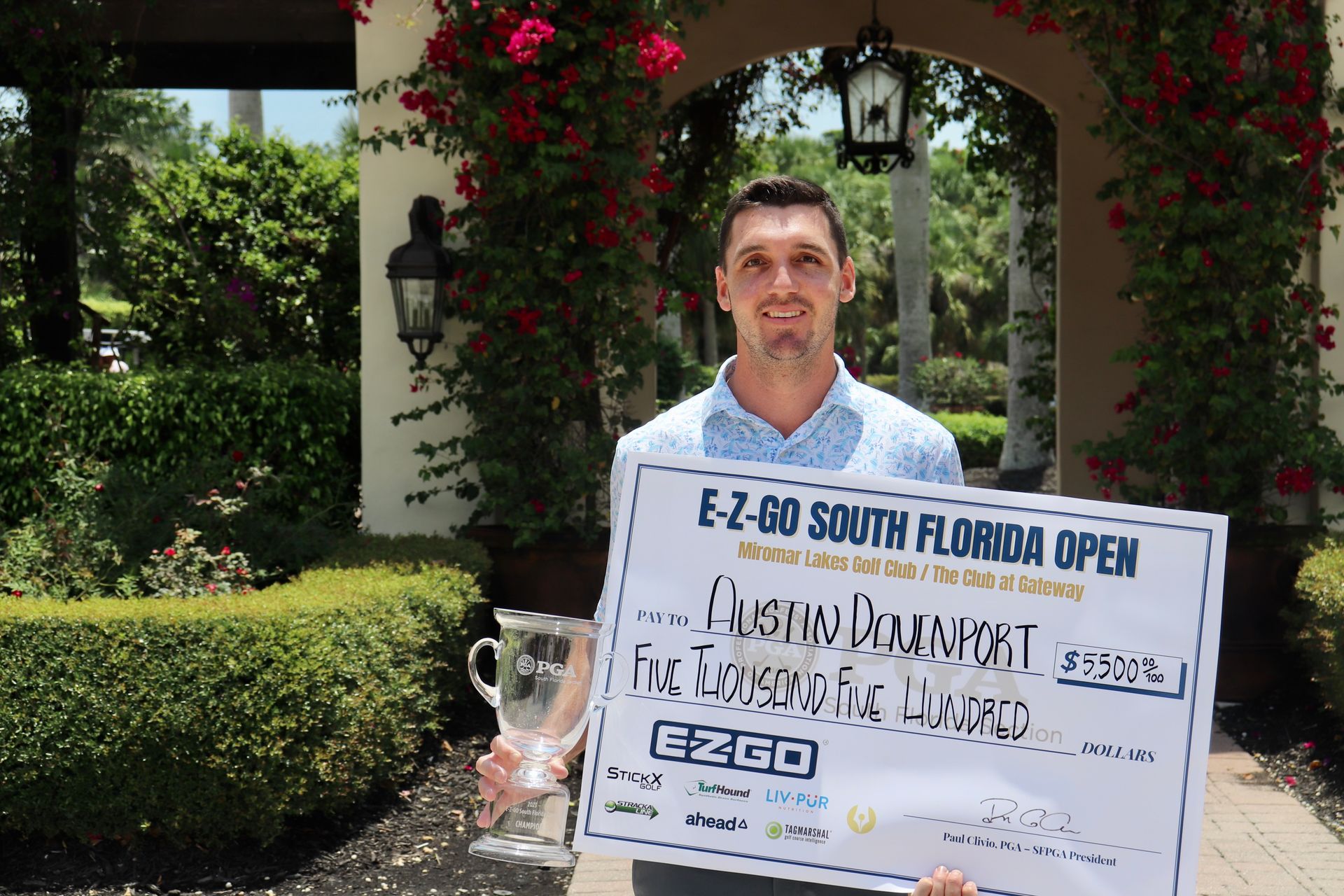 Austin Davenport Wins E-Z-GO South Florida Open with Course-Record 10 ...