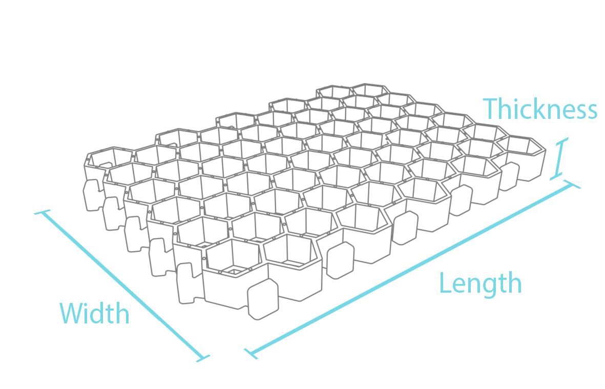 Paddock Slabs are ideal for ground reinforcement and mud control. Made ...