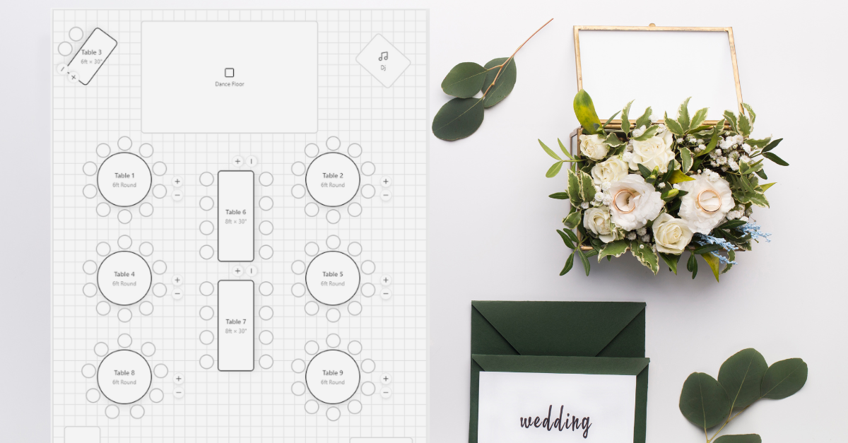 Rectangle wedding table layout plan 60 photos - Vianawedding.com