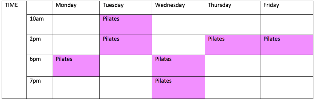 Pilates for Beginners