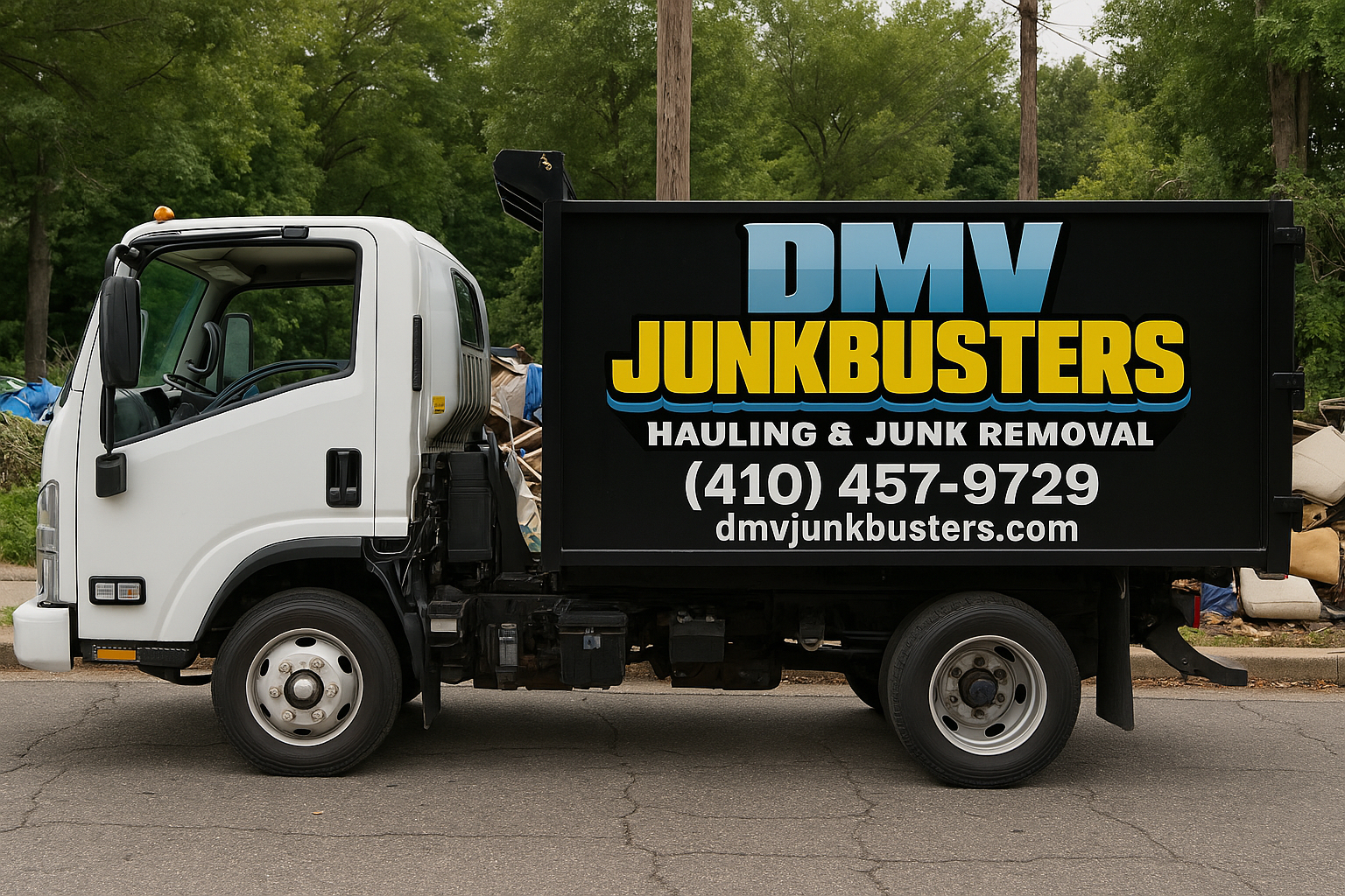 Hauling & Junk Removal Services | DMV Junk Busters | Maryland