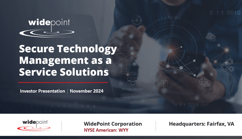 Investor Relations | WidePoint Corporation