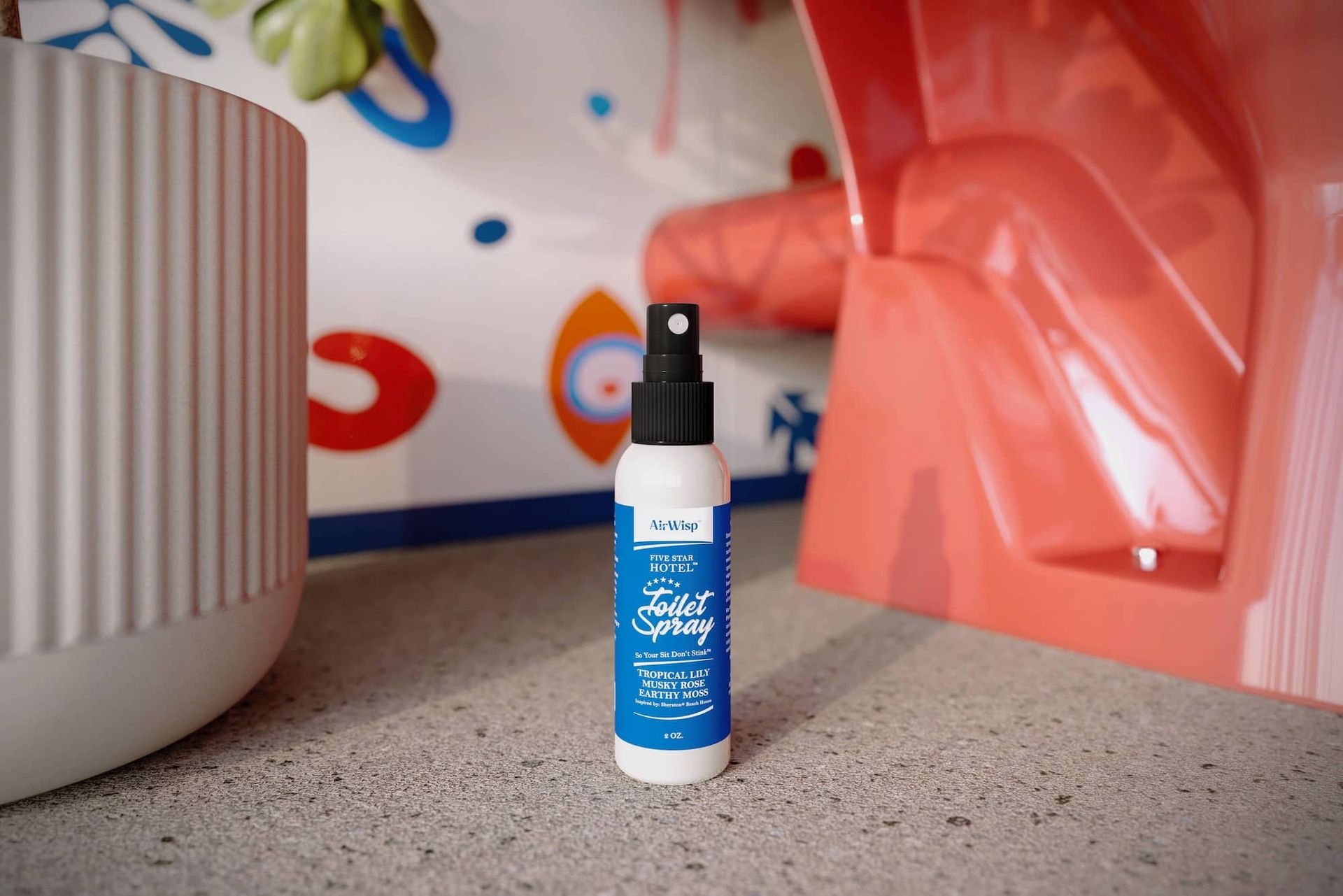 AirWisp Toilet Spray With Sheraton Beach House Scent