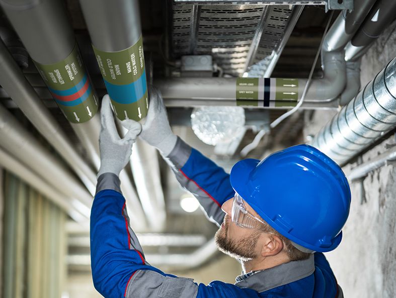 UK Pipe Marking - A guide to BS 1710:2014