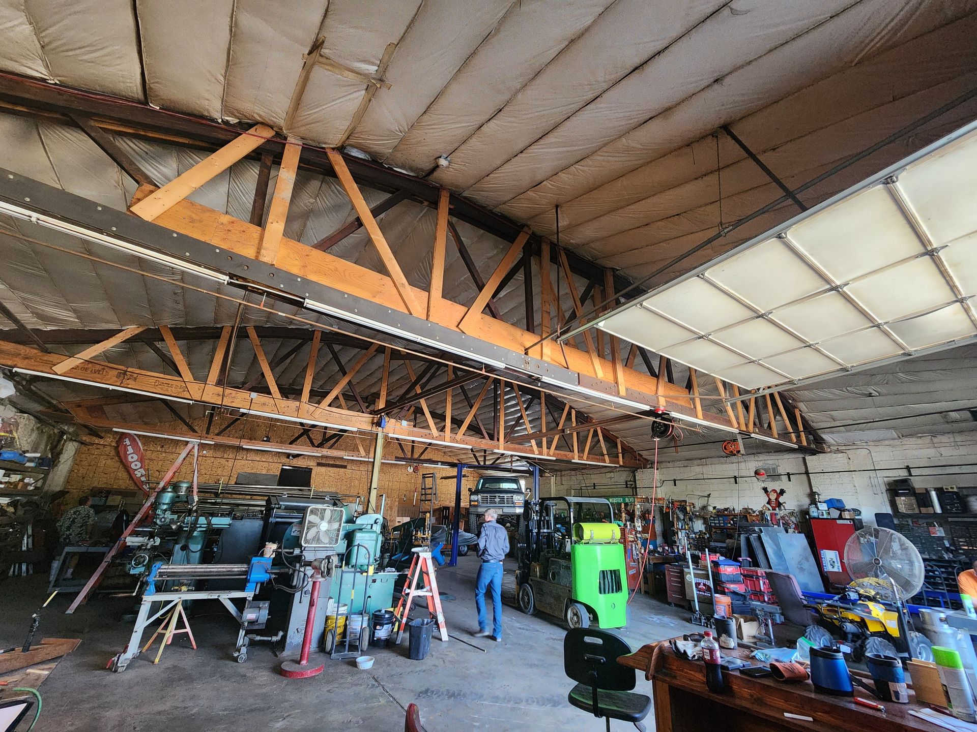 Bowstring Truss Roof Repair in Oshkosh & Milwaukee DMAs