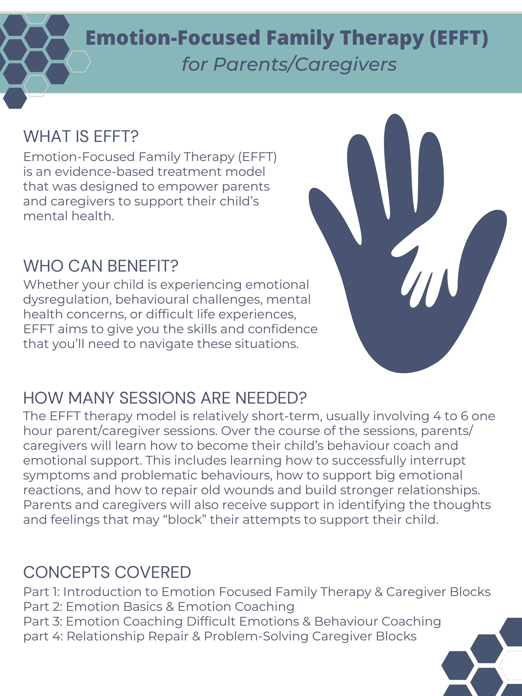 Emotion-Focused Family Therapy (EFFT)
