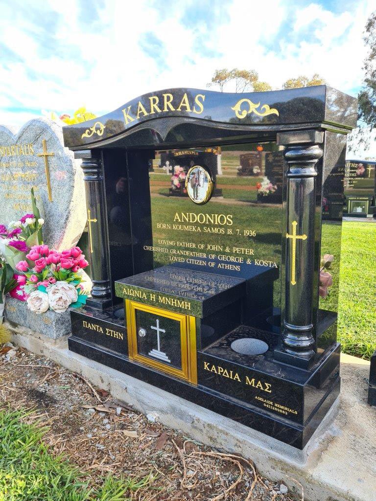 Headstones & Canopies | Adelaide Memorials