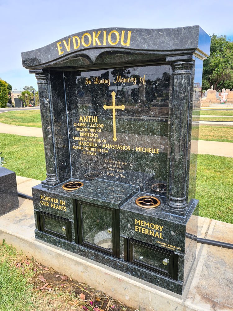 Headstones & Canopies | Adelaide Memorials