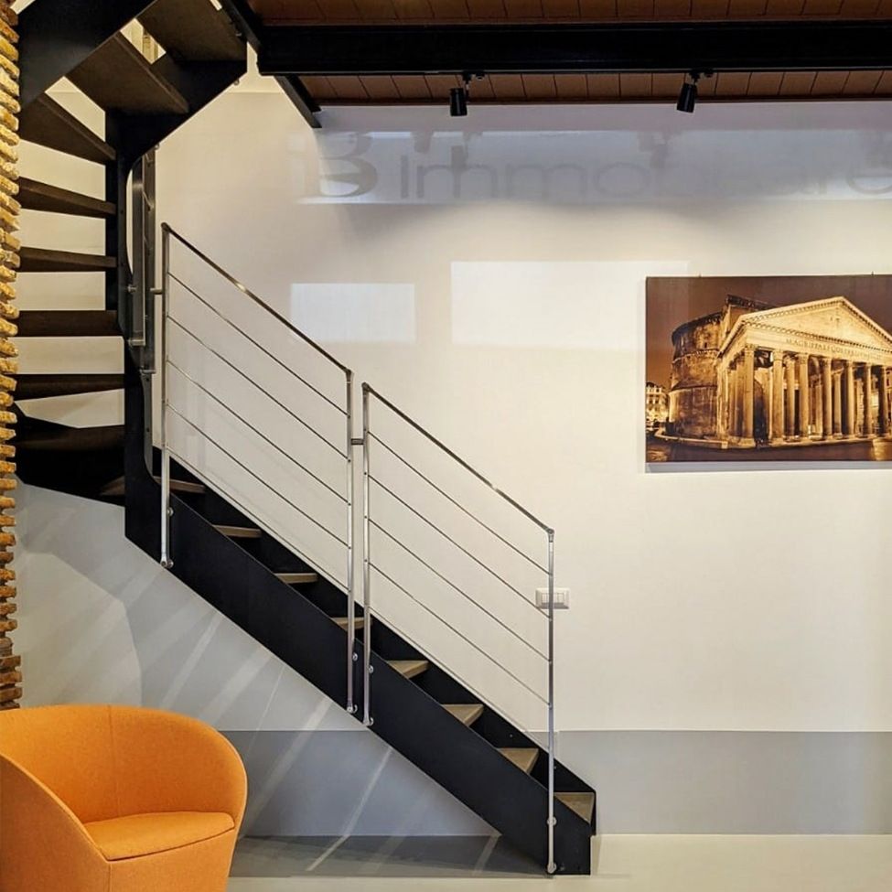 Scale con struttura in legno o in ferro a Roma | MATTIOLI SRL