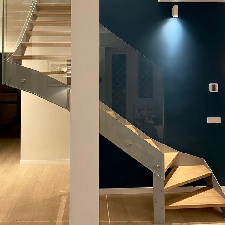 Scale con struttura in legno o in ferro a Roma | MATTIOLI SRL