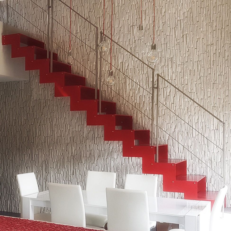 Scale con struttura in legno o in ferro a Roma | MATTIOLI SRL