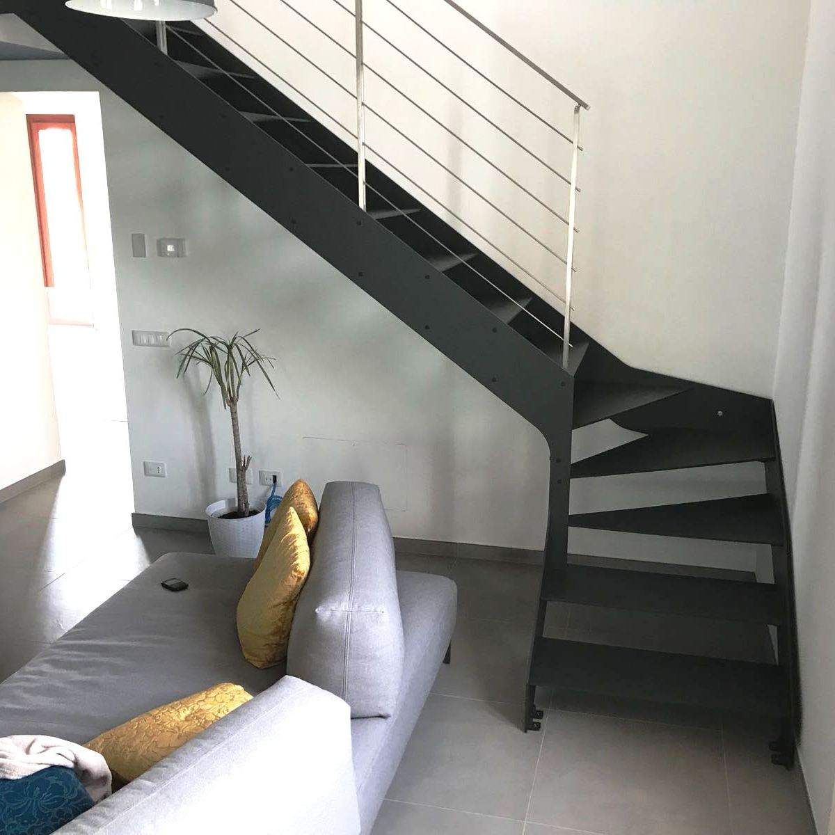 Scale con struttura in legno o in ferro a Roma | MATTIOLI SRL