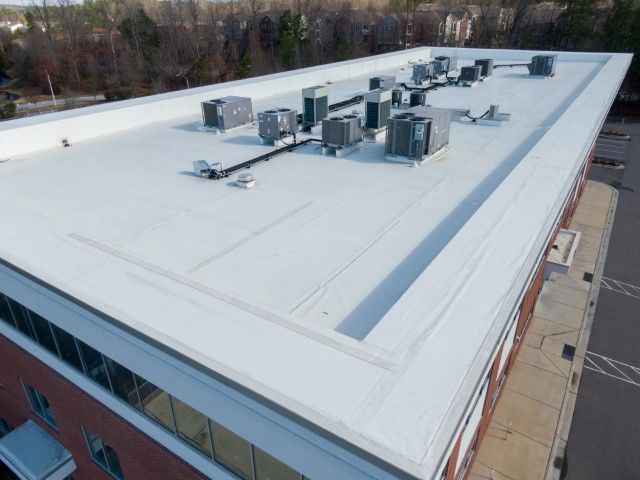 RTU Support Framing for rooftop stability & safety