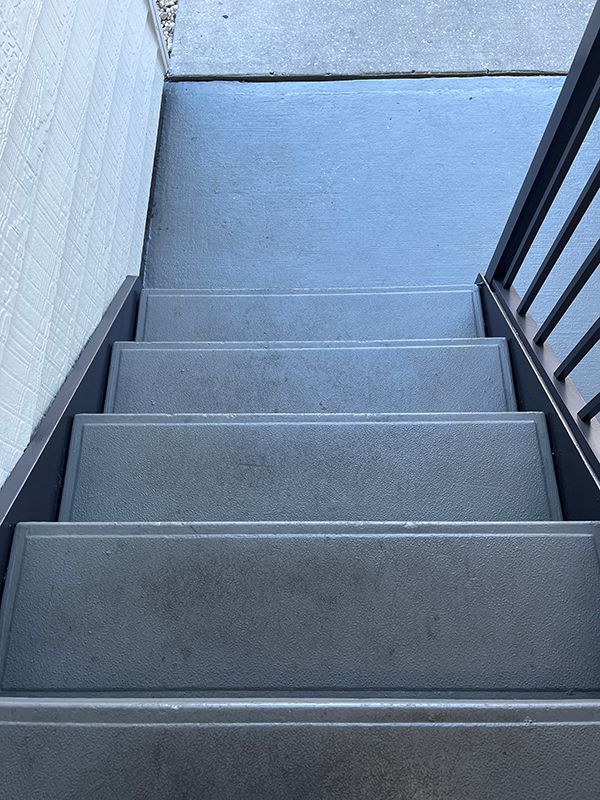 Metal Pan Stairs for Commercial and Industrial Use