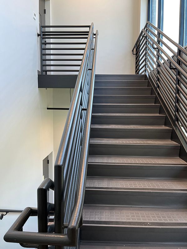 We offer steel staircases in latest & exclusive design