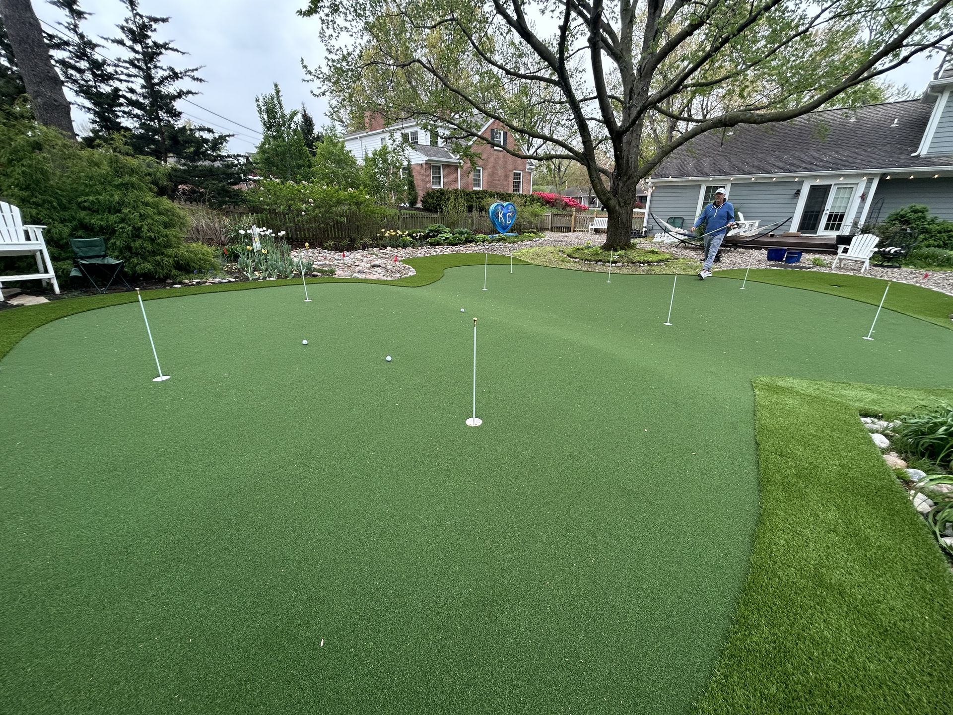 Custom Putting Greens | KC Turf Company | KC Metro