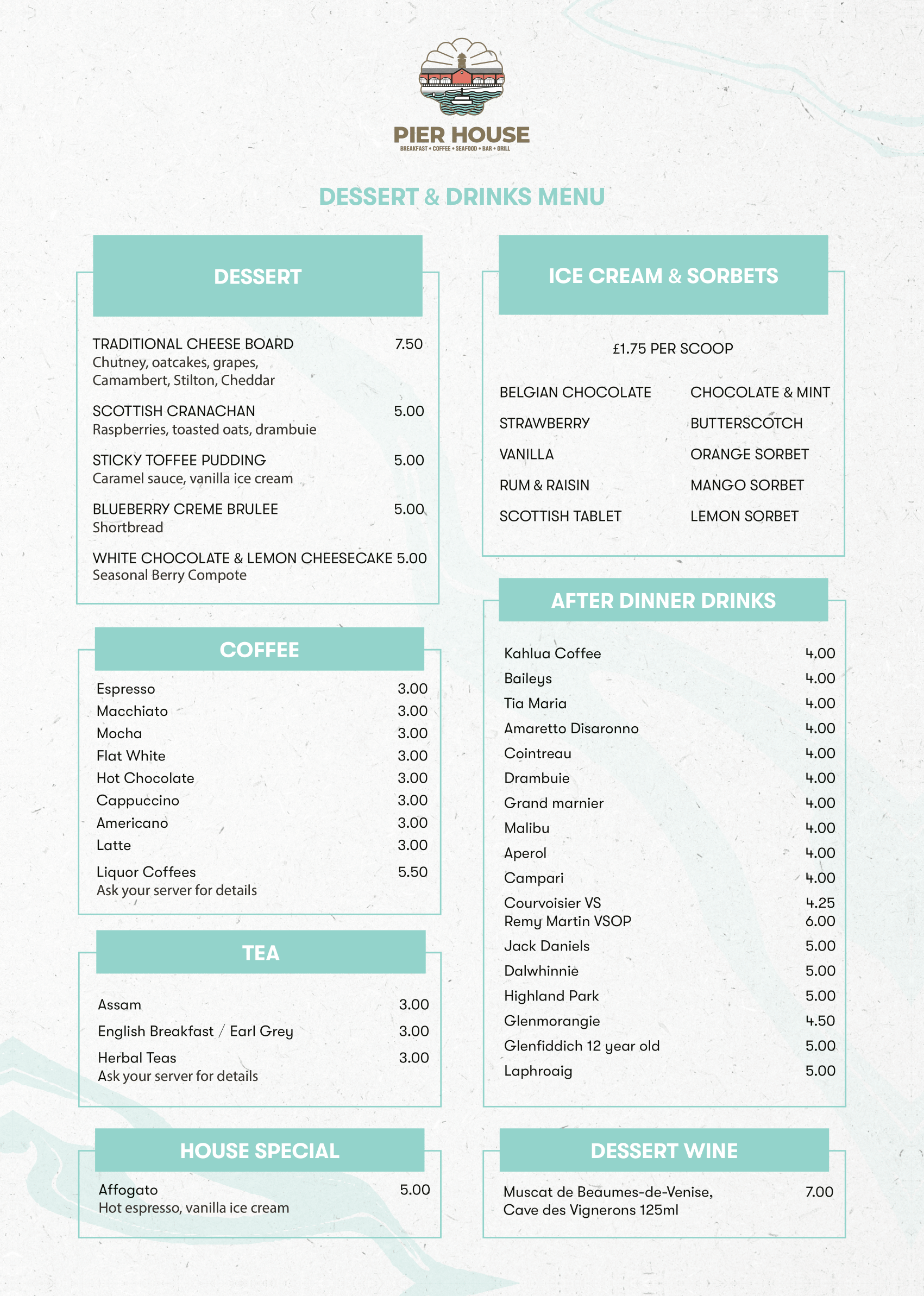 Pier House Seafood Restaurant | Edinburgh Dining & Drinks