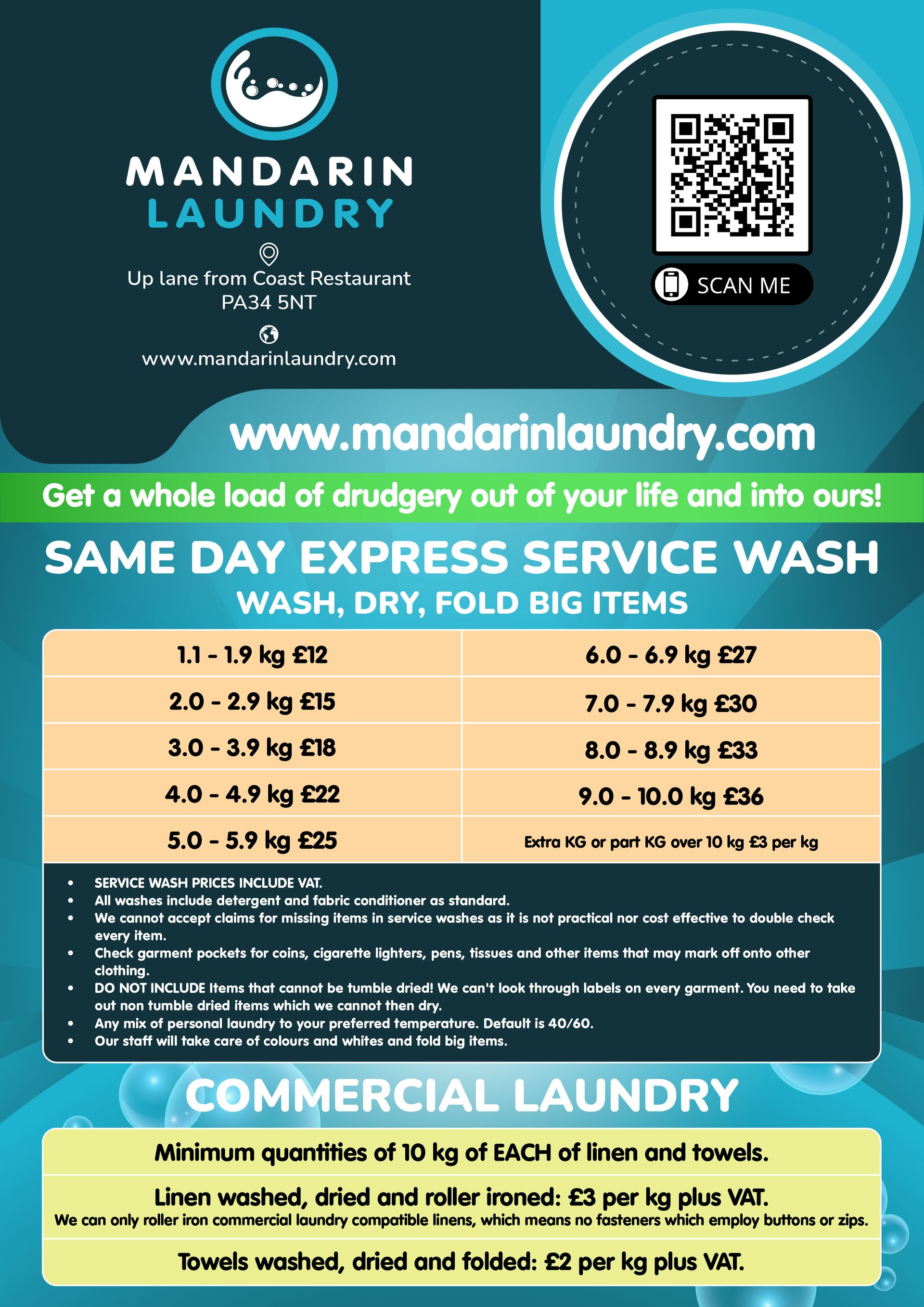 Launderette | Mandarin Laundry