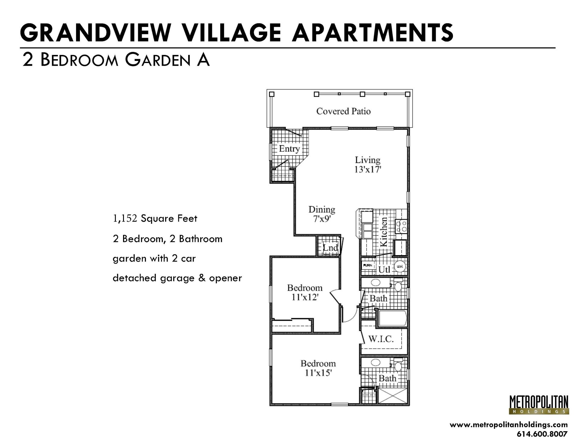Grandview Village Apartments | Floor Plans