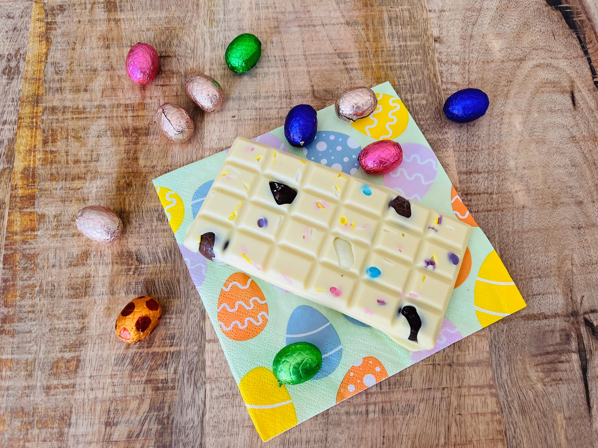 Paas chocolade reep (Zo maak je hem zelf!)