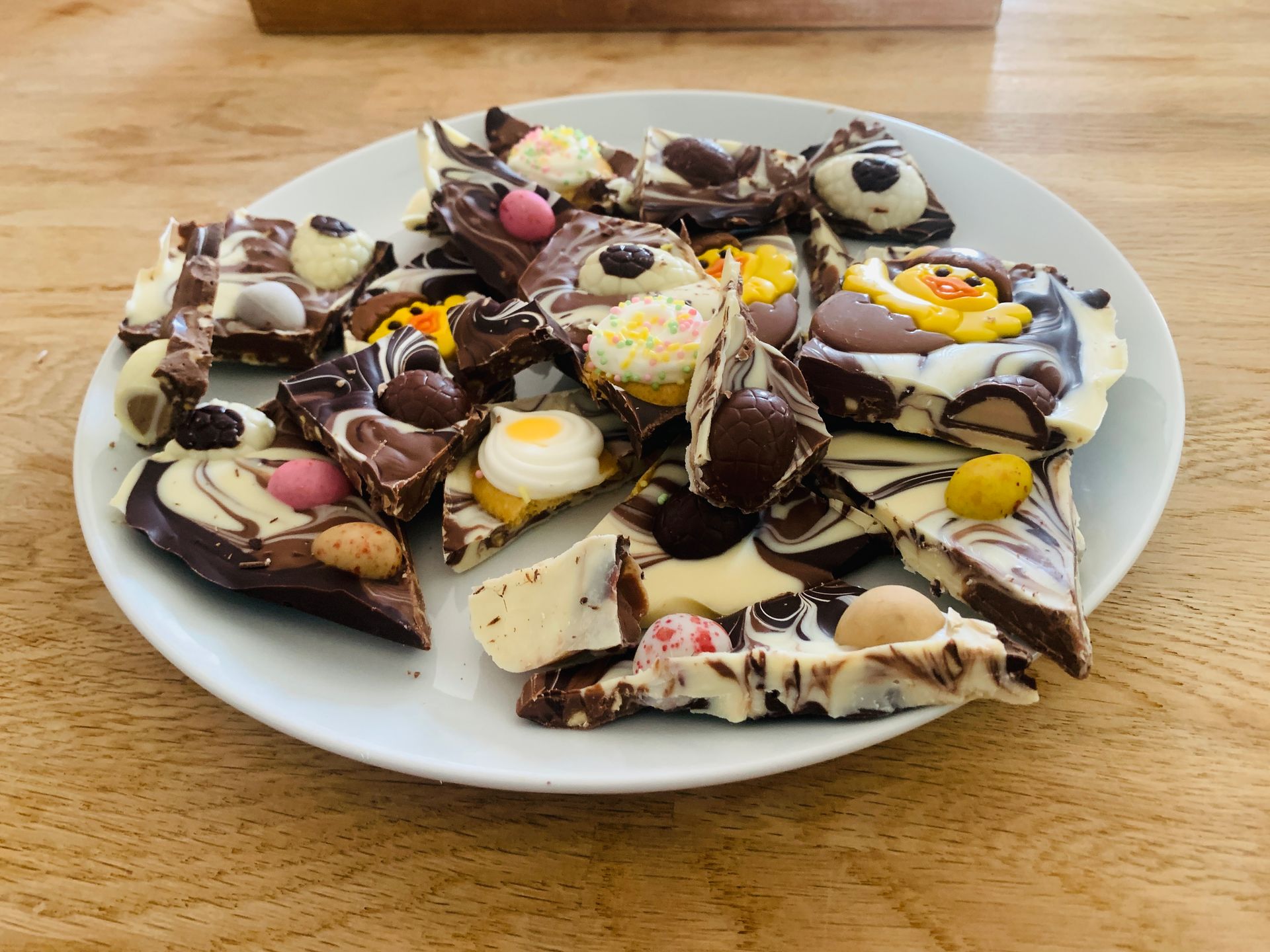 Recept; Paas chocoladestukken