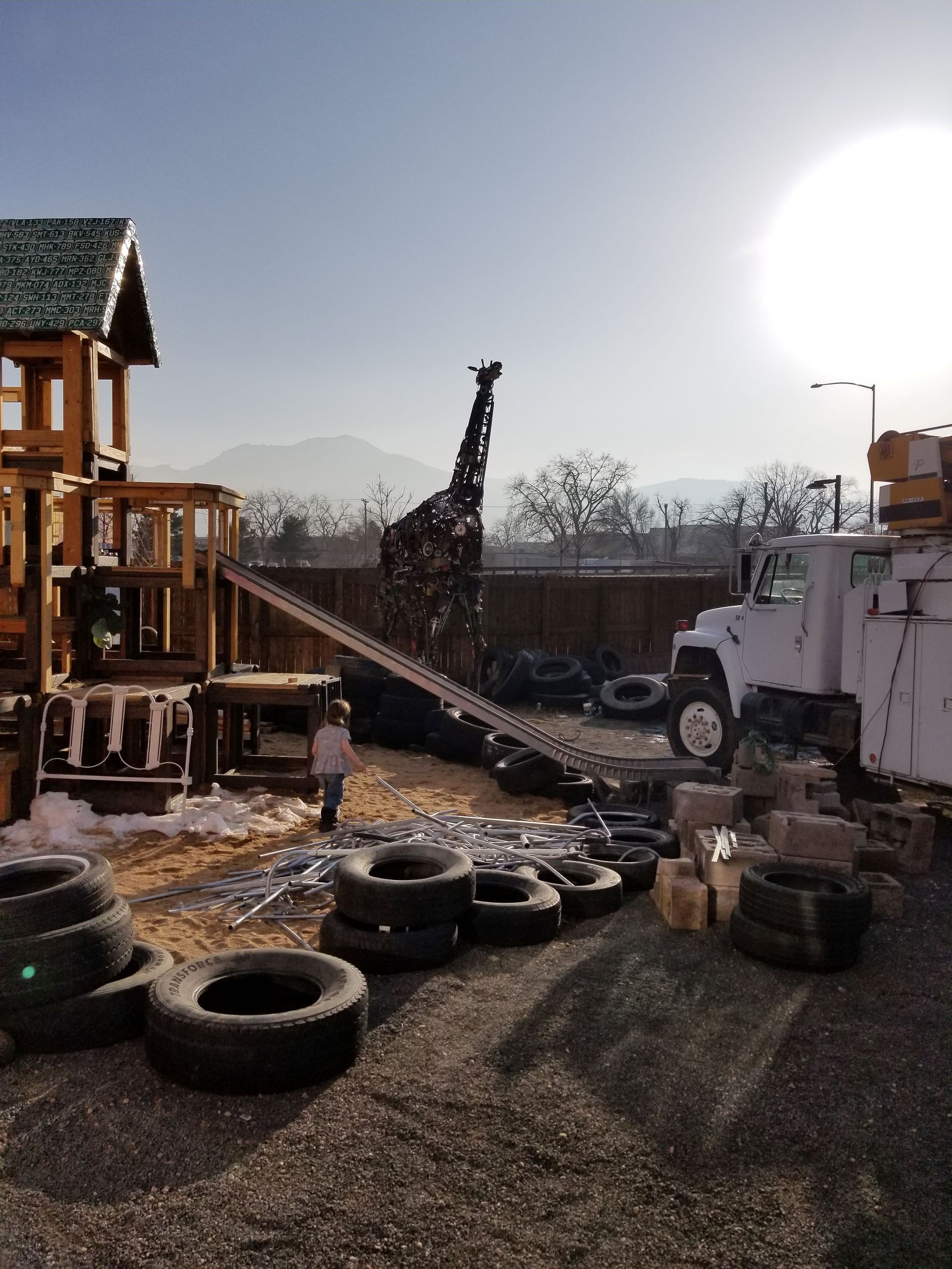 Giraffe for Junkyard Social Club | Model Metal Projects