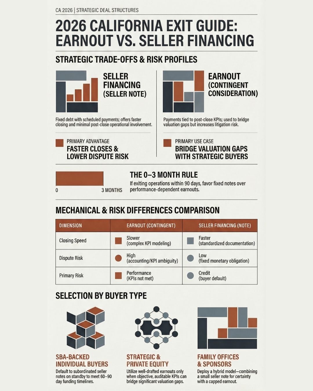 Earnout vs Seller Financing (2026): Speed & Risk Guide