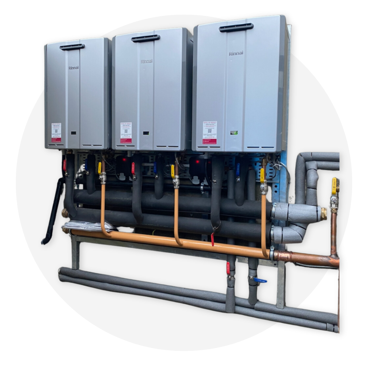 Efficient Launderette Hot Water Heater | Factory Heaters