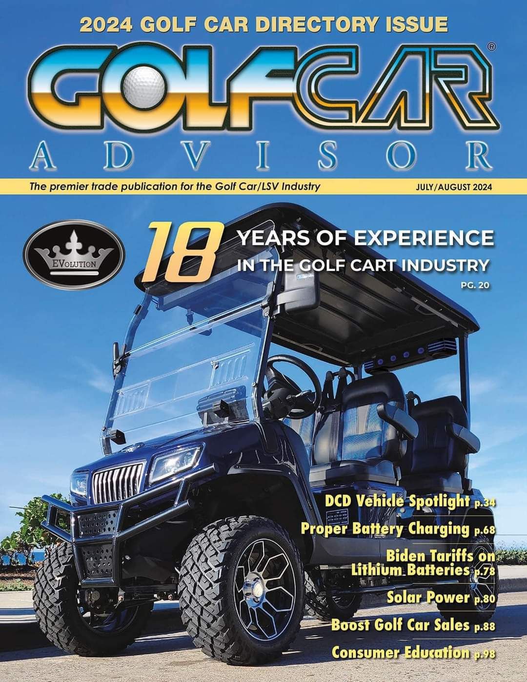 Evolution Golf Cart Elite Custom Golf Carts LLC