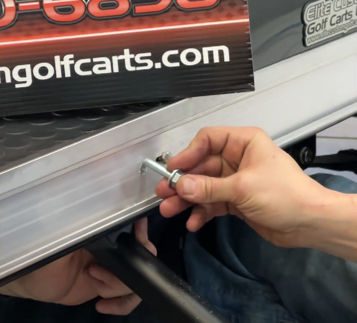 Installing a Step Mount on an Evolution Forester Golf Cart