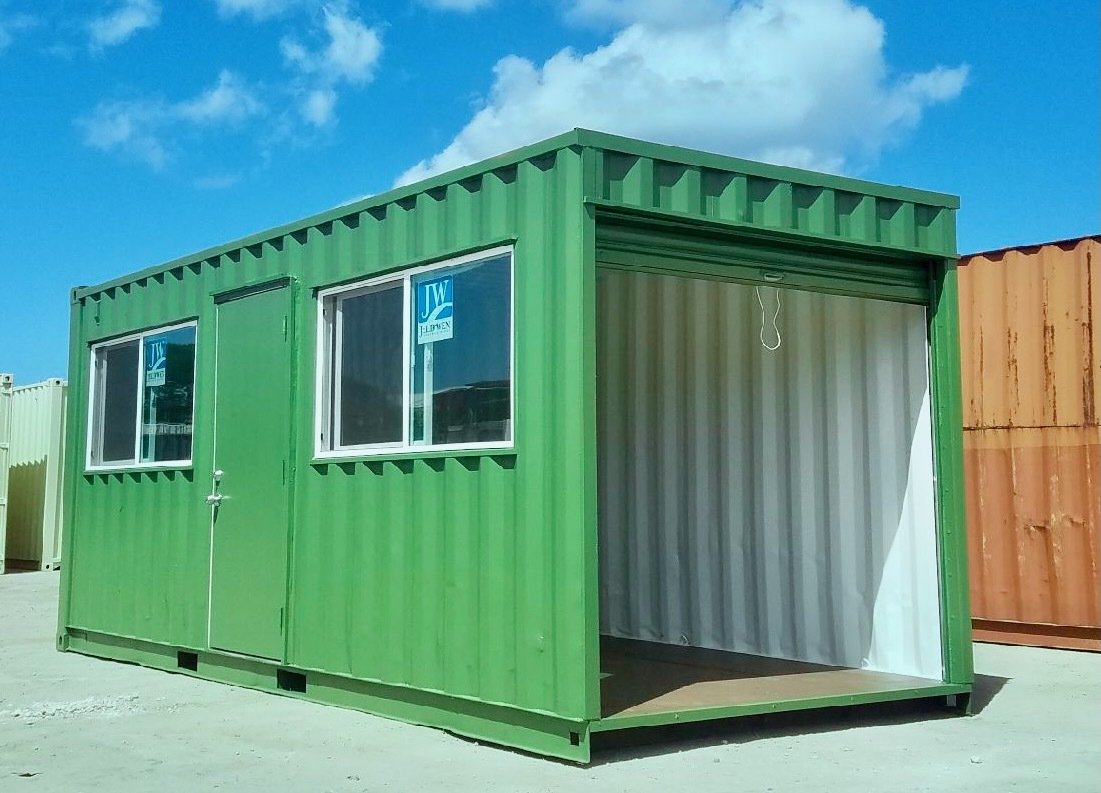 Hawaii Shipping Container Photos: Office | Storage | Tiny Home