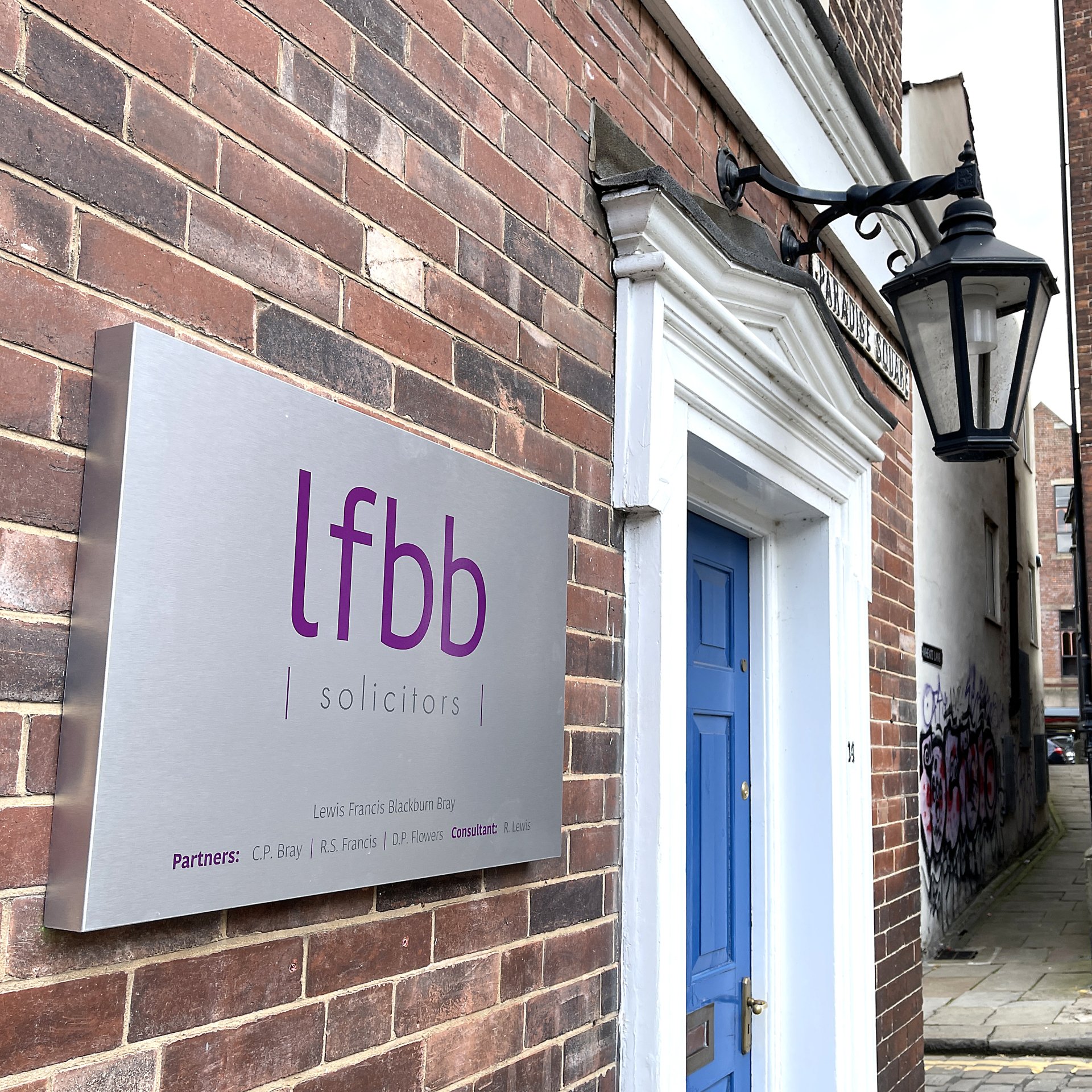 Steel Effect Signage - Brushed or Mirror Composite