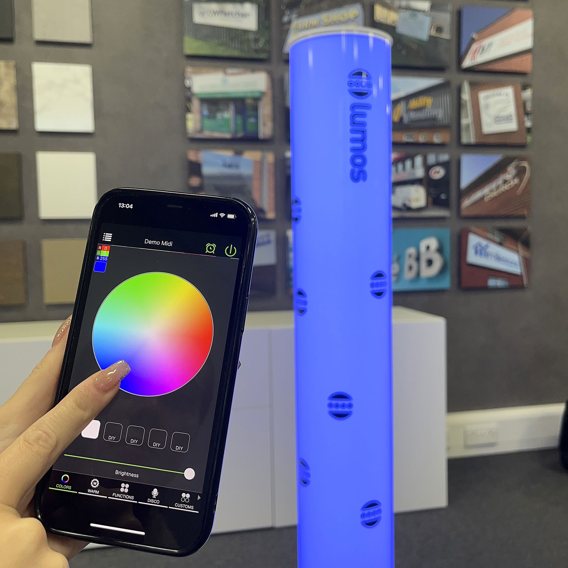 Illuminated Towers - Mini, Midi, Maxi LED cylinders