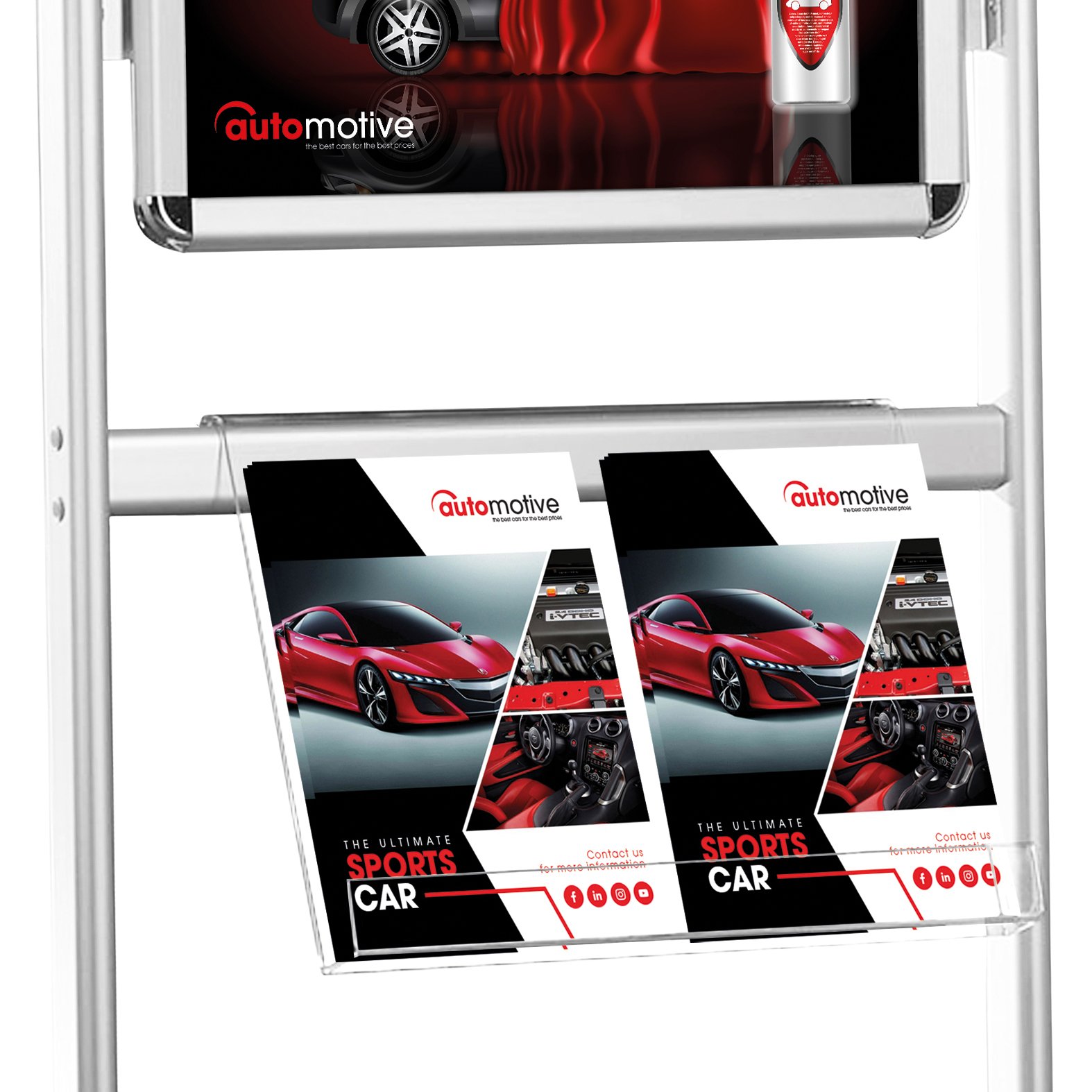 Freestanding Information Board | The Display Link