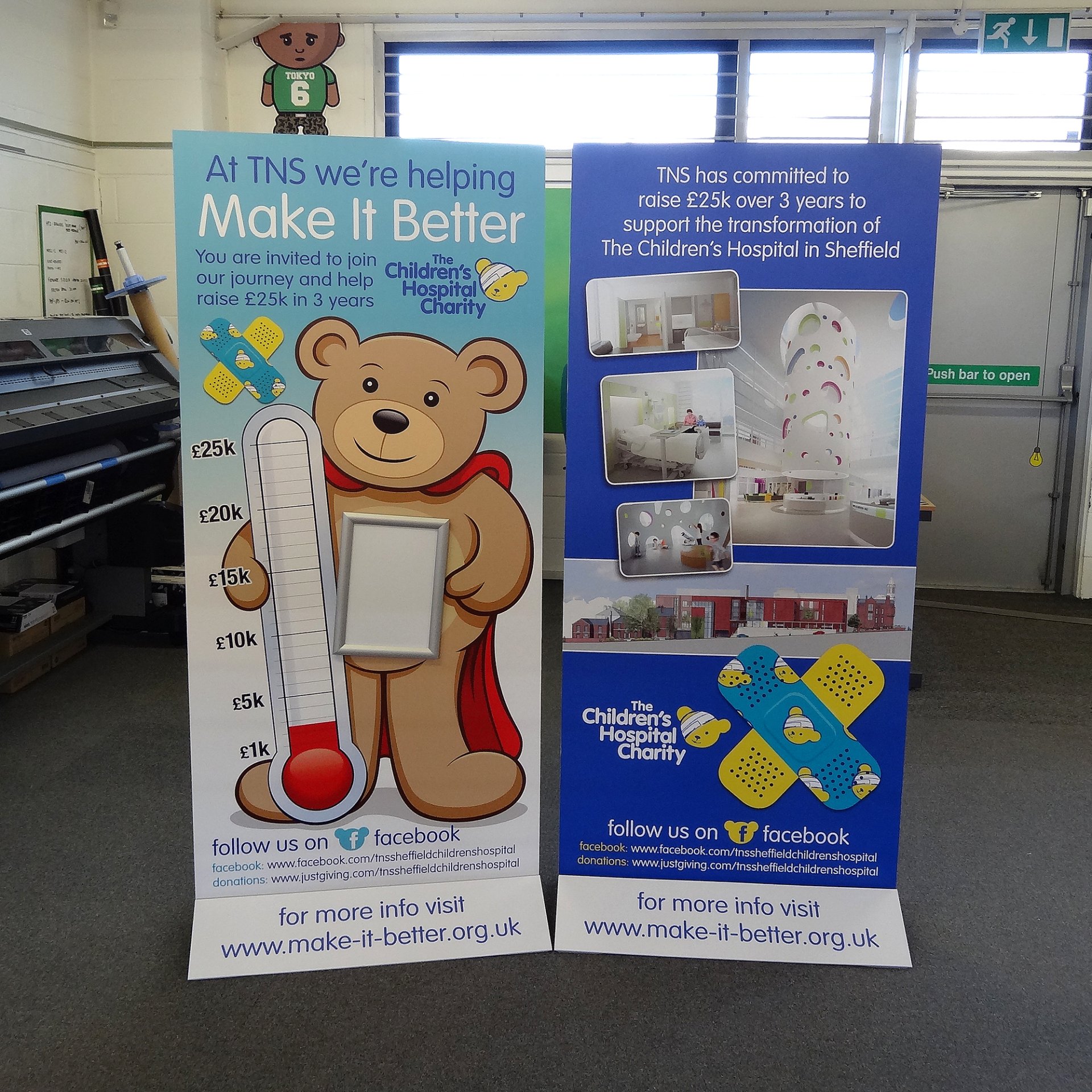 Wedge Stand | Rigid Banner Holder | The Display Link