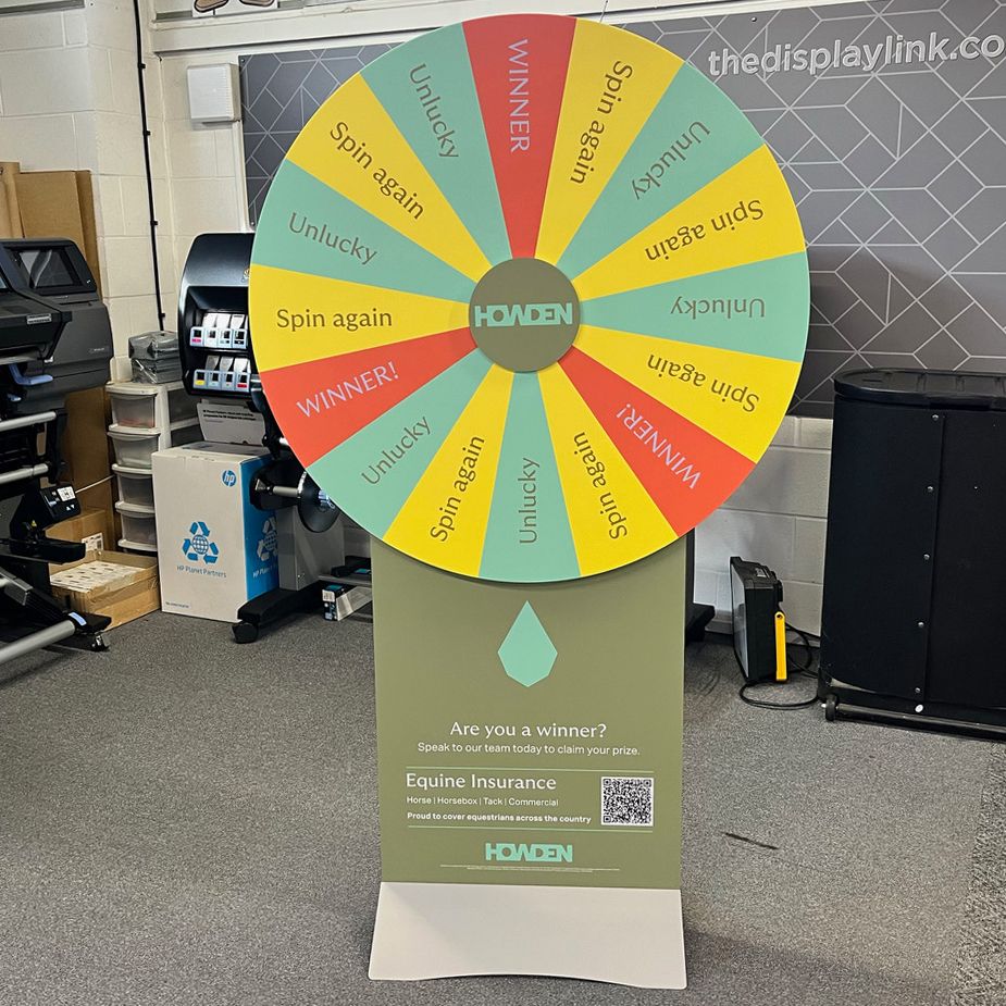 Spinning Wheel | Branded Promotional Wheel
