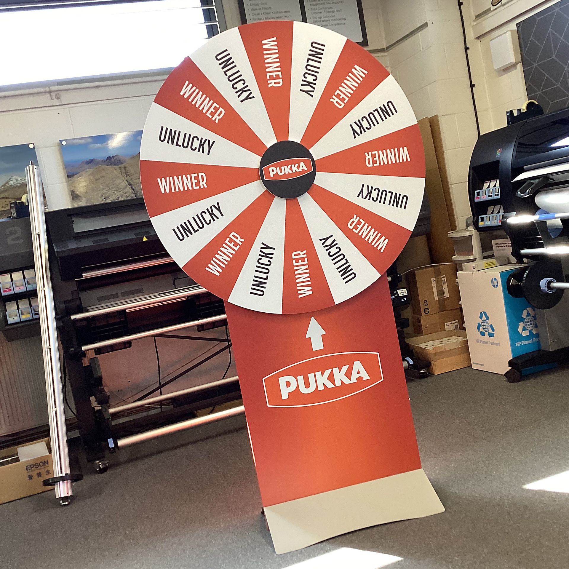 Spinning Wheel | Branded Promotional Wheel