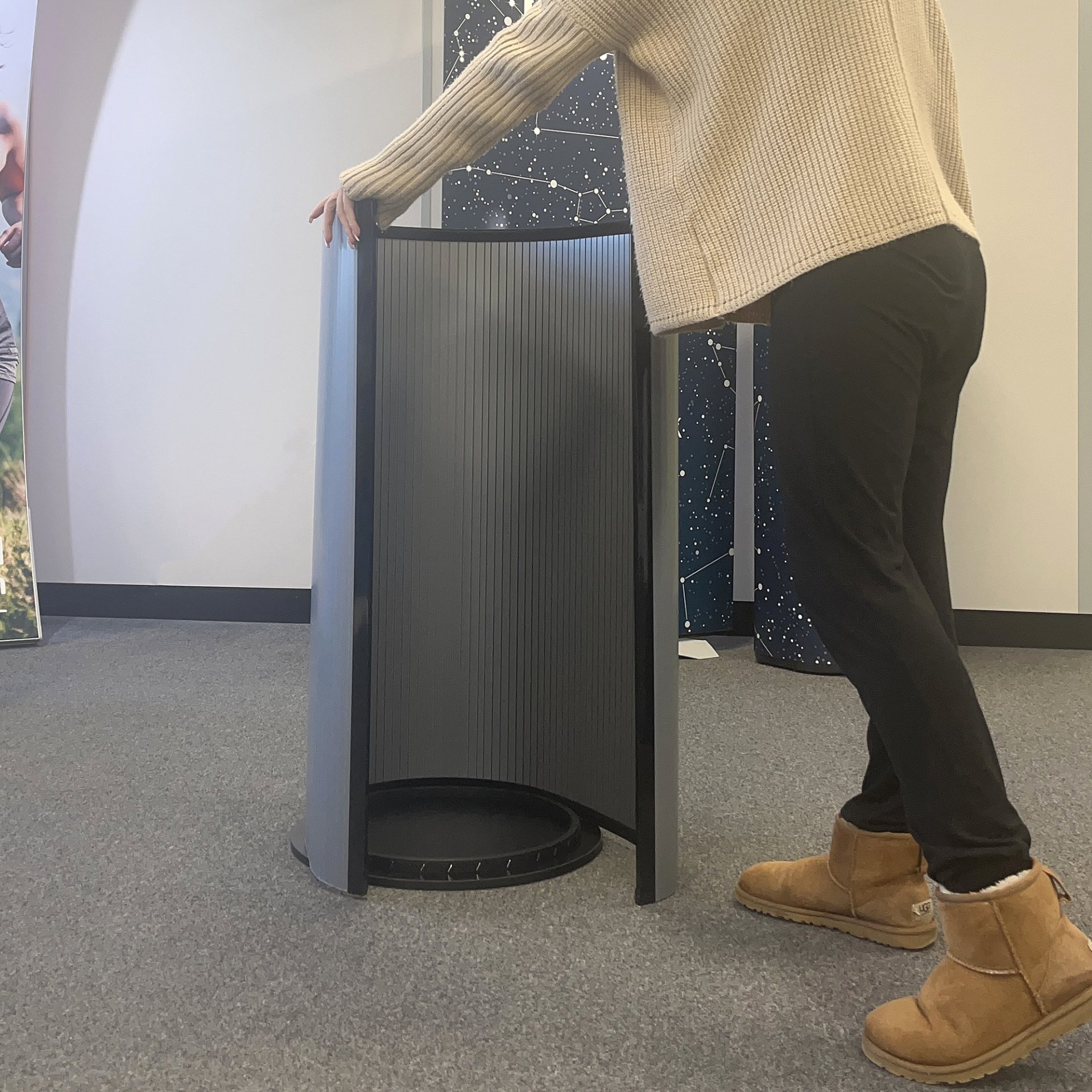 Basic Round Plinths - With Reversible Counter Tops