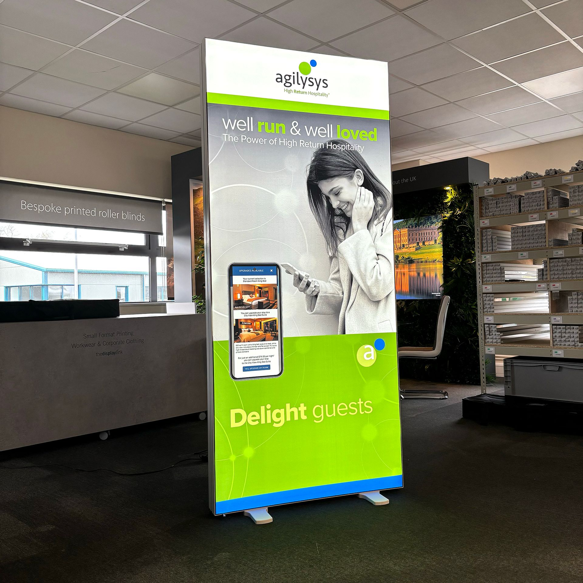 Modular LED Lightboxes - Double Sided