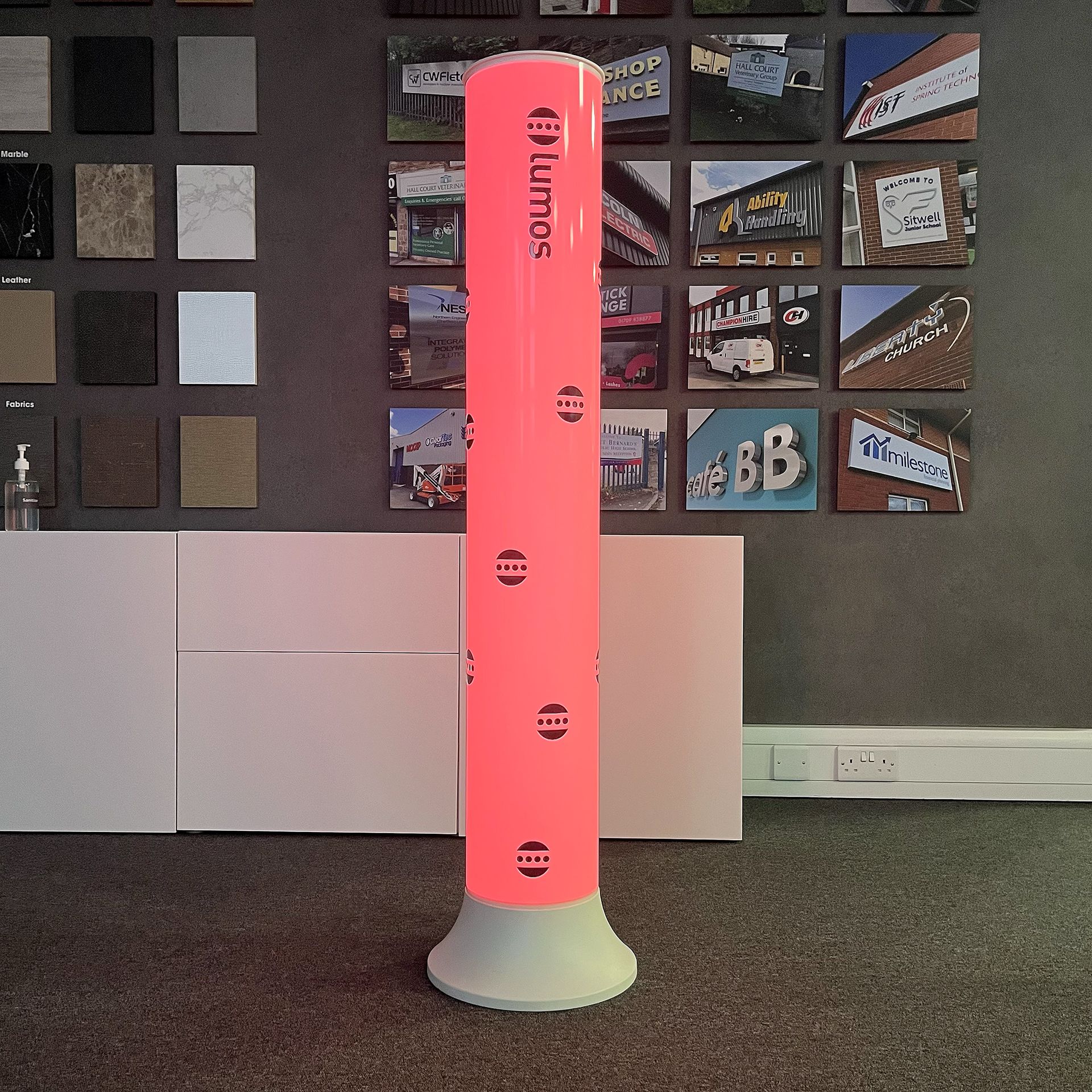 Illuminated Towers - Mini, Midi, Maxi LED cylinders