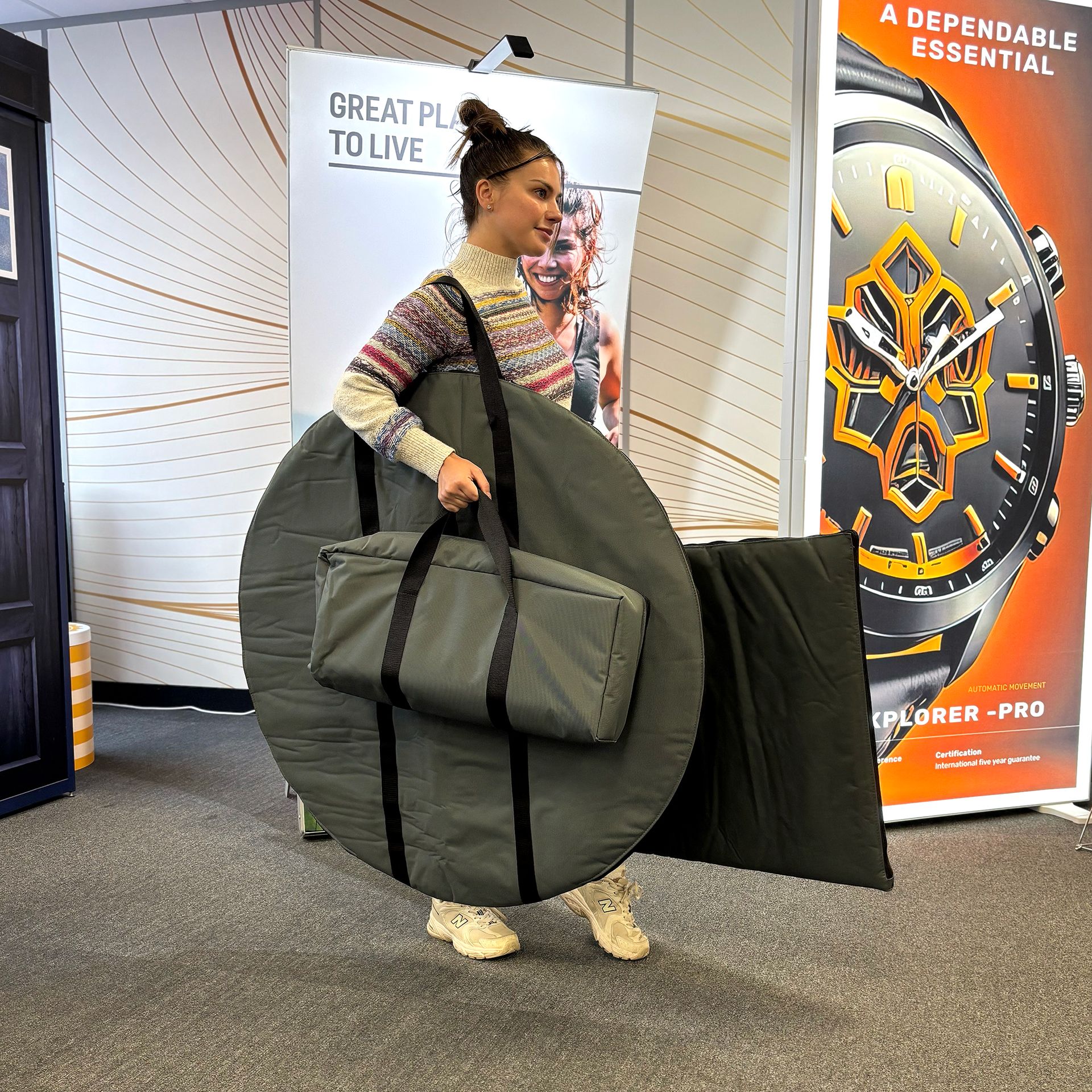 Spinning Wheel Carry Bags | Store And Transport Your Branded ...