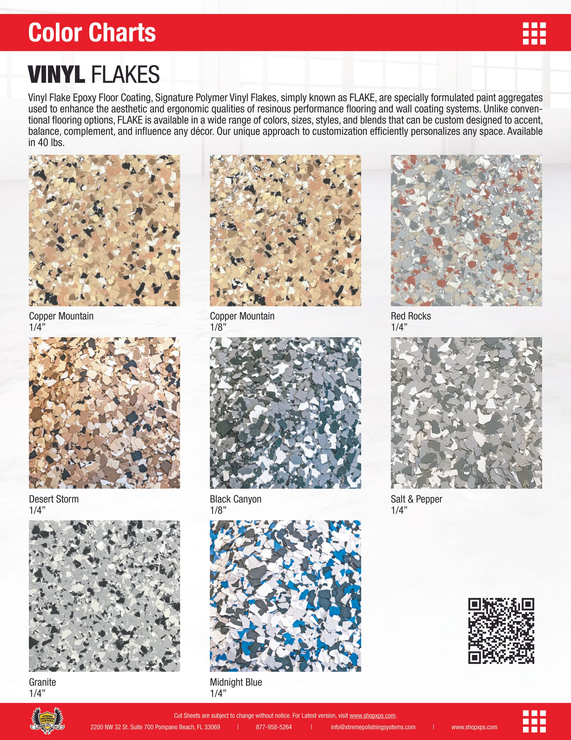 Color Charts | MajestiCoat | Epoxy Floor Coatings | Ohio