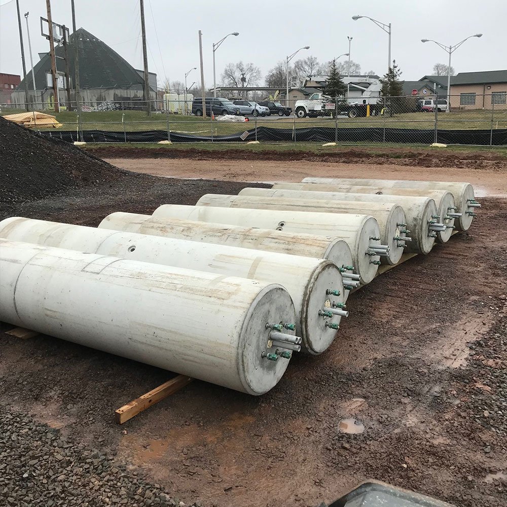 Light Pole/Charger Bases