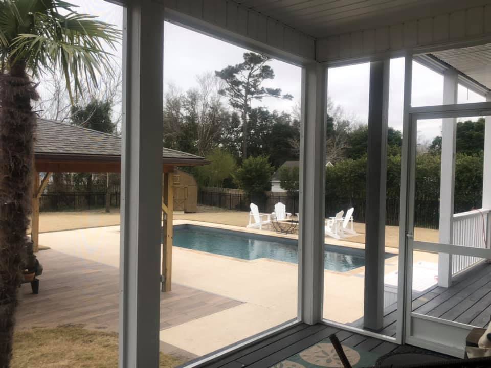 Our Projects | Azalea Coast Screened Enclosures | Holly Ridge, NC