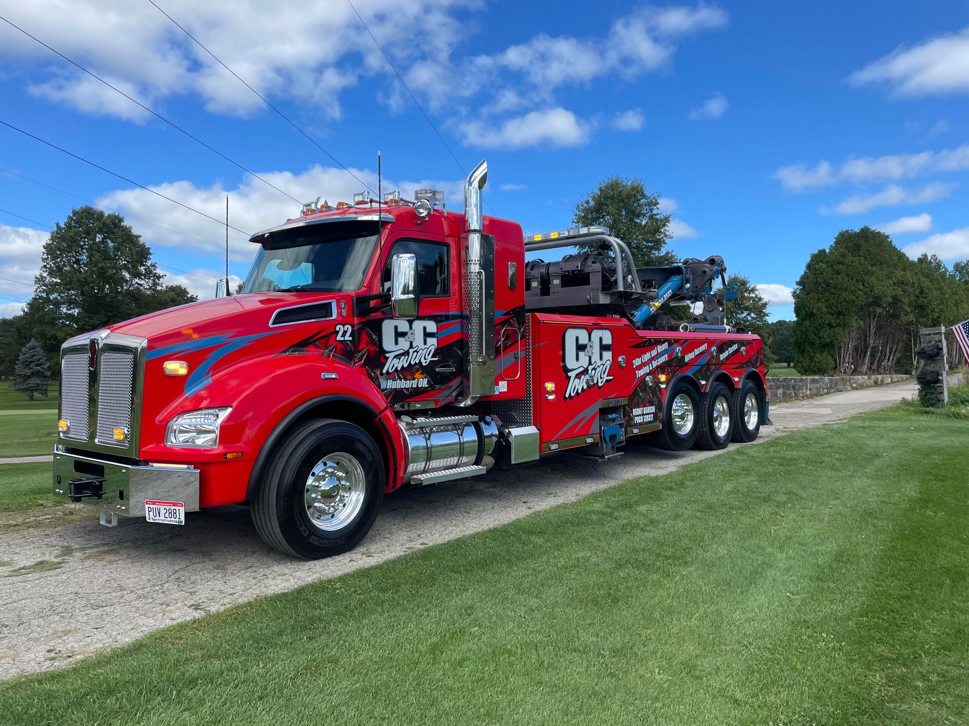 24 Hour Towing Light & Heavy Duty | C & C Towing
